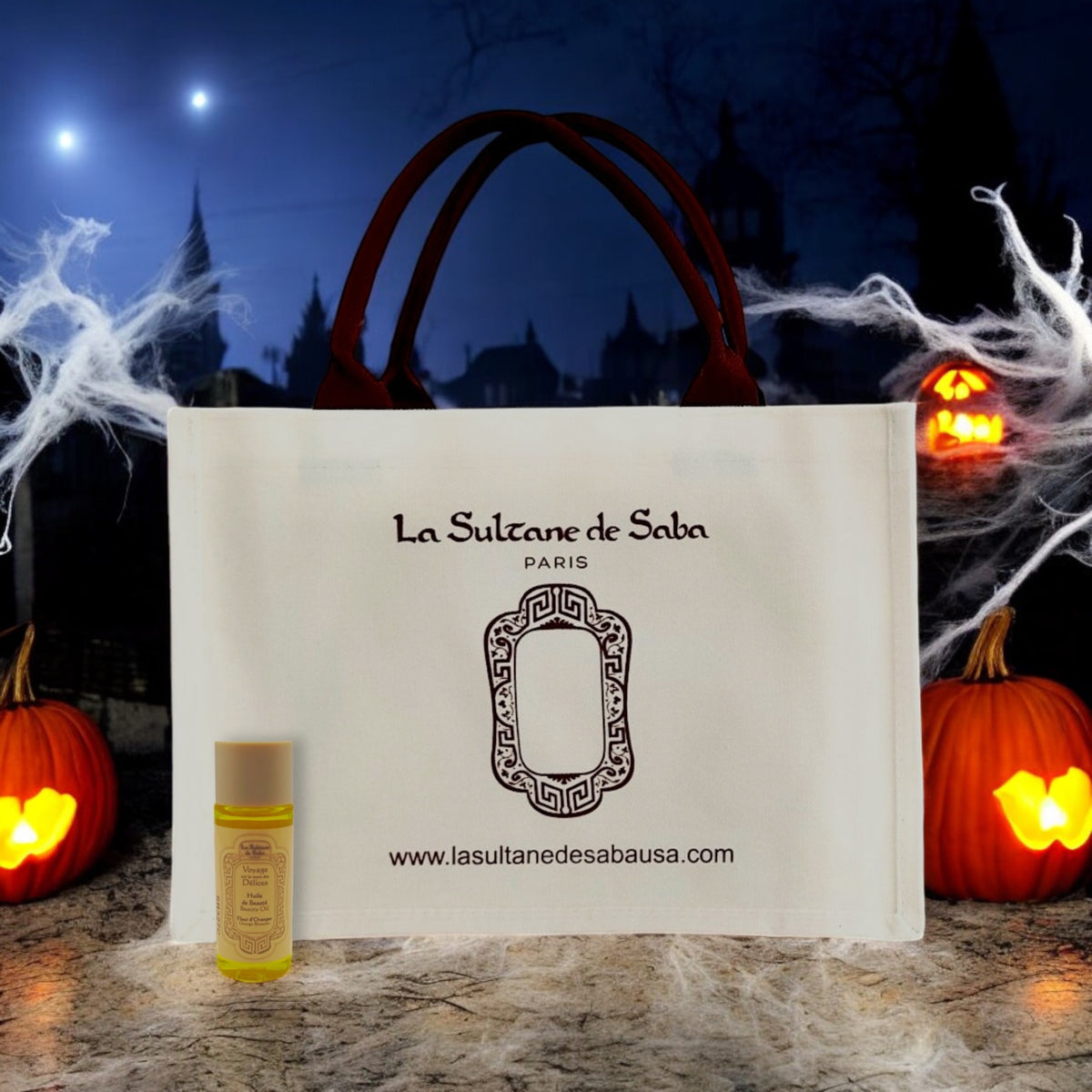Luxury Summer Tote Bag & Beauty Oil Orange Blossom – La Sultane de Saba USA